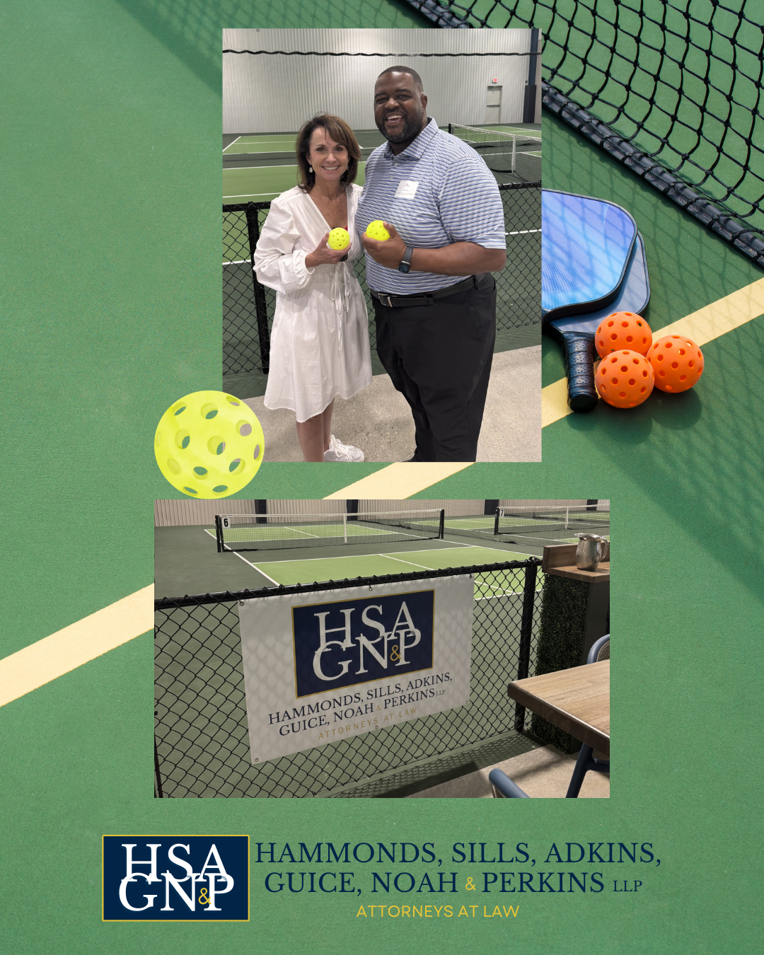 HSAGN&P Sponsors AG’s Pickleball Tournament – Hammonds Sills, Adkins ...